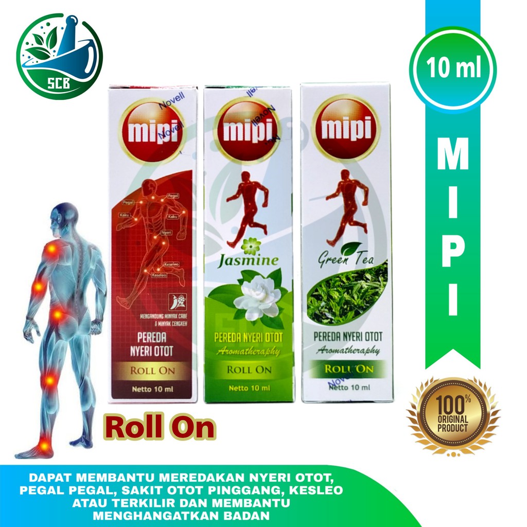 Jual Minyak Angin Mipi Roll On 10ml All Varian | Shopee Indonesia