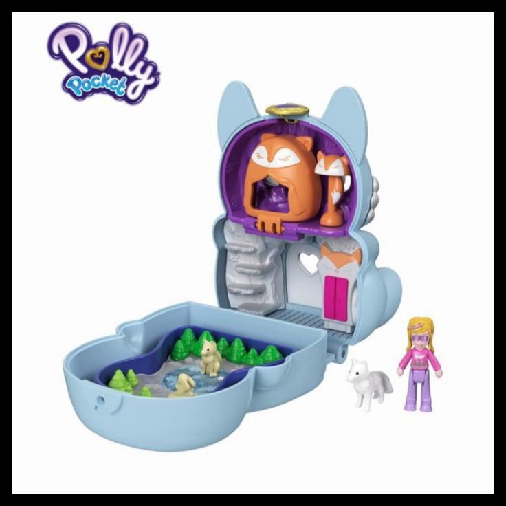 Jual Polly Pocket Flip And Find Compact - Fox | Shopee Indonesia
