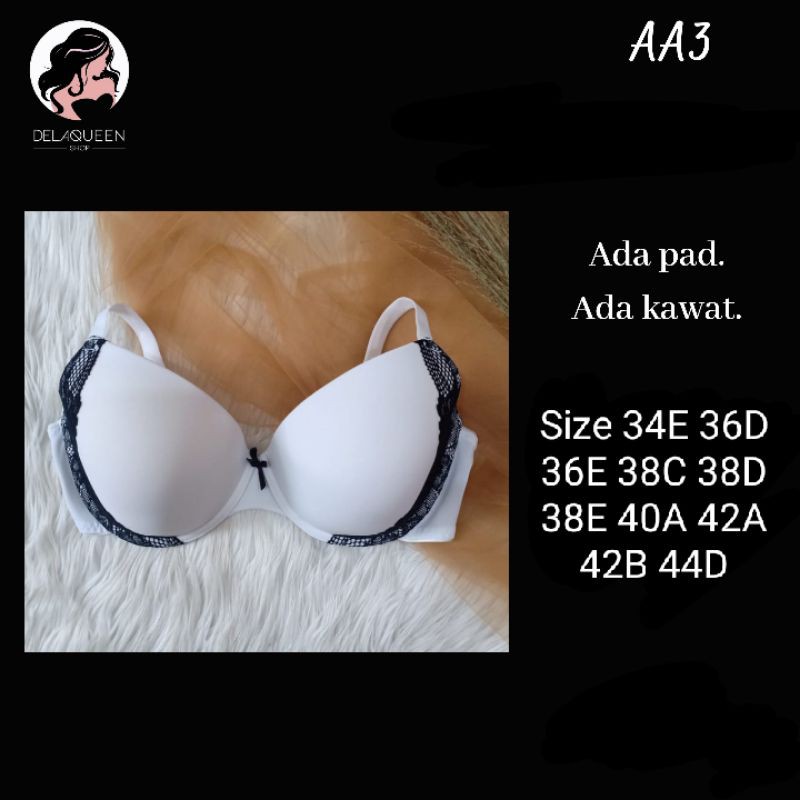 Jual Delaqueen | Bra Big Size. Bara Jumbo. AA3 | Shopee Indonesia