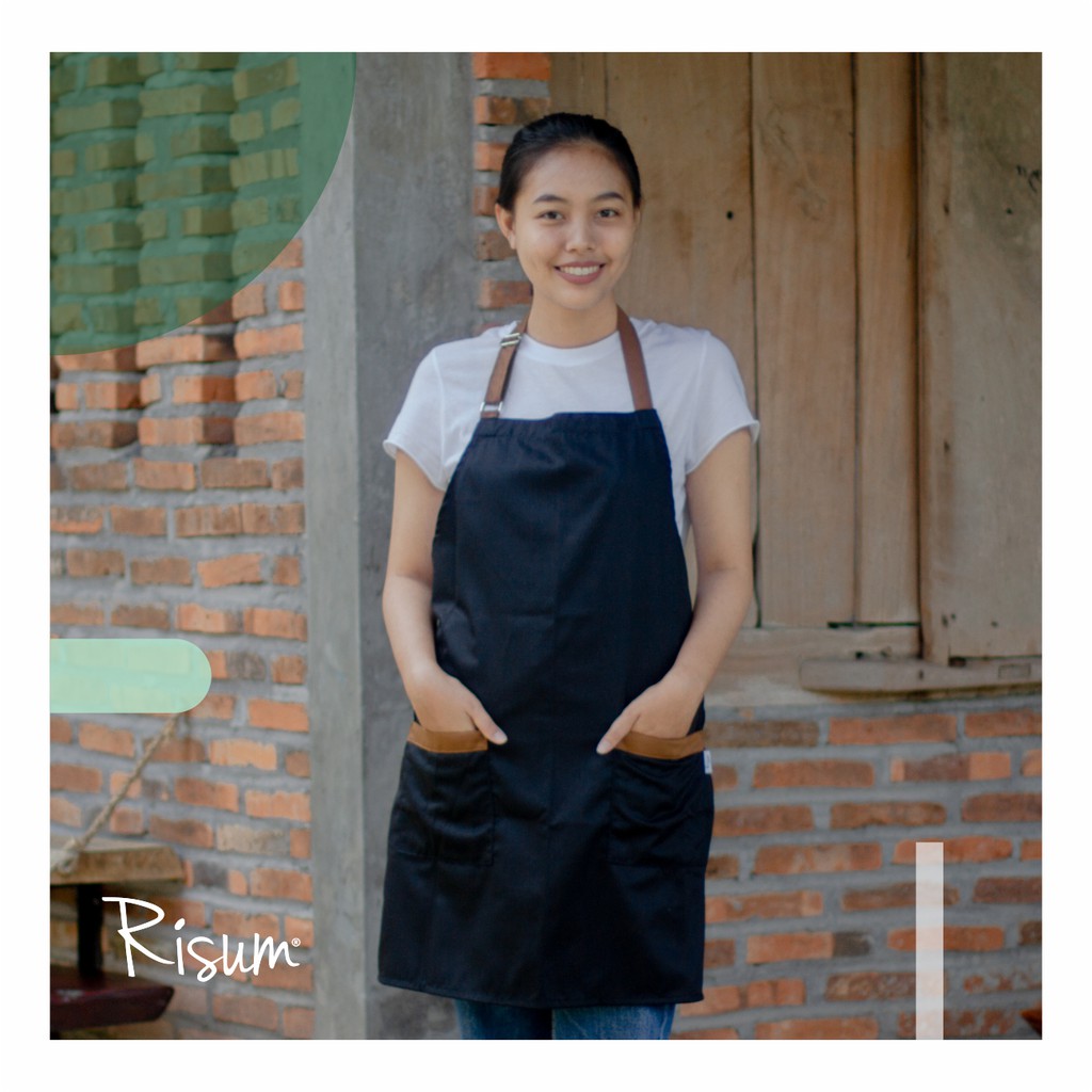 Jual RISUM Apron/ Celemek Kombinasi | Shopee Indonesia