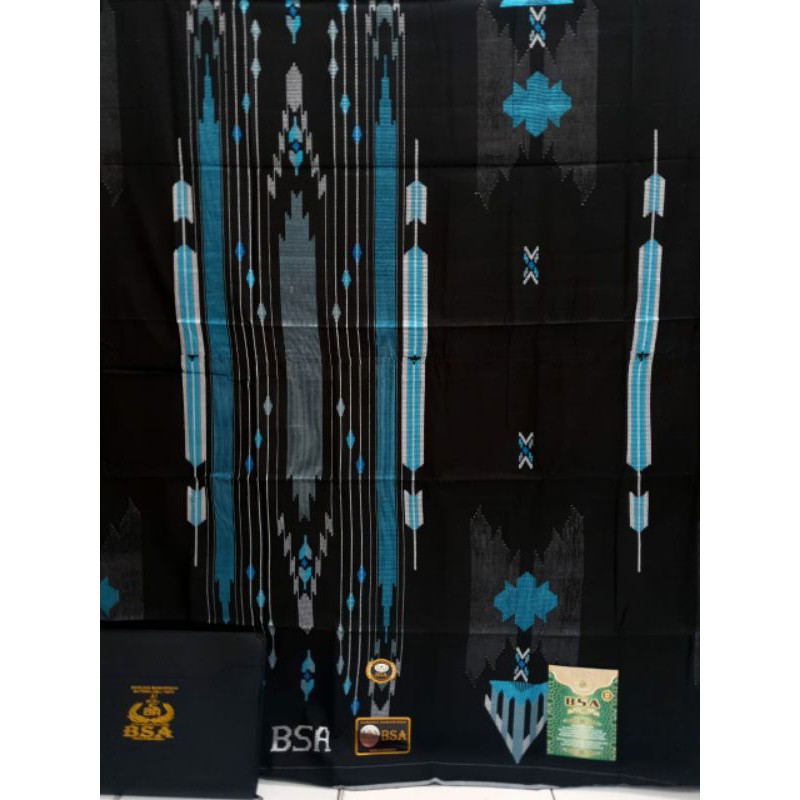 Jual Sarung BSA SGA Full Sutra Benang 210 Warna Spesial Motif Songket ...