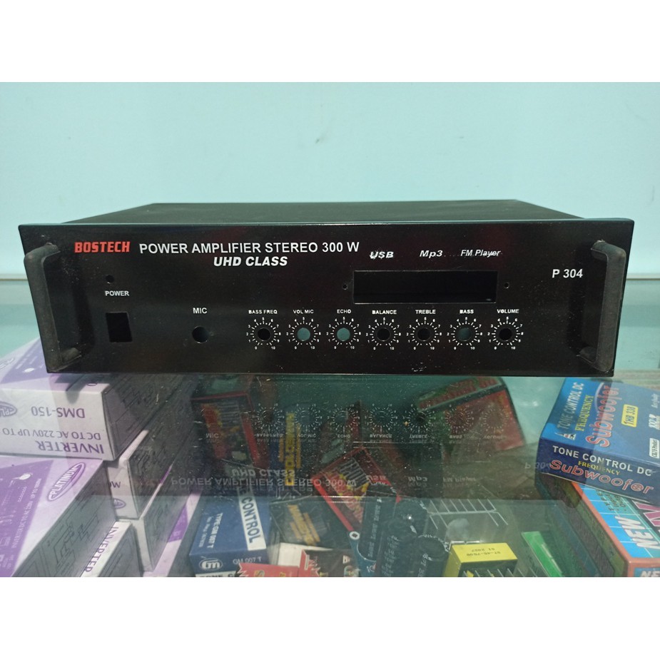 Jual BOX POWER AMPLIFIER SOUND SYSTEM USB BC304 XL100 BOSTEC NASIONAL MURAH | Shopee Indonesia