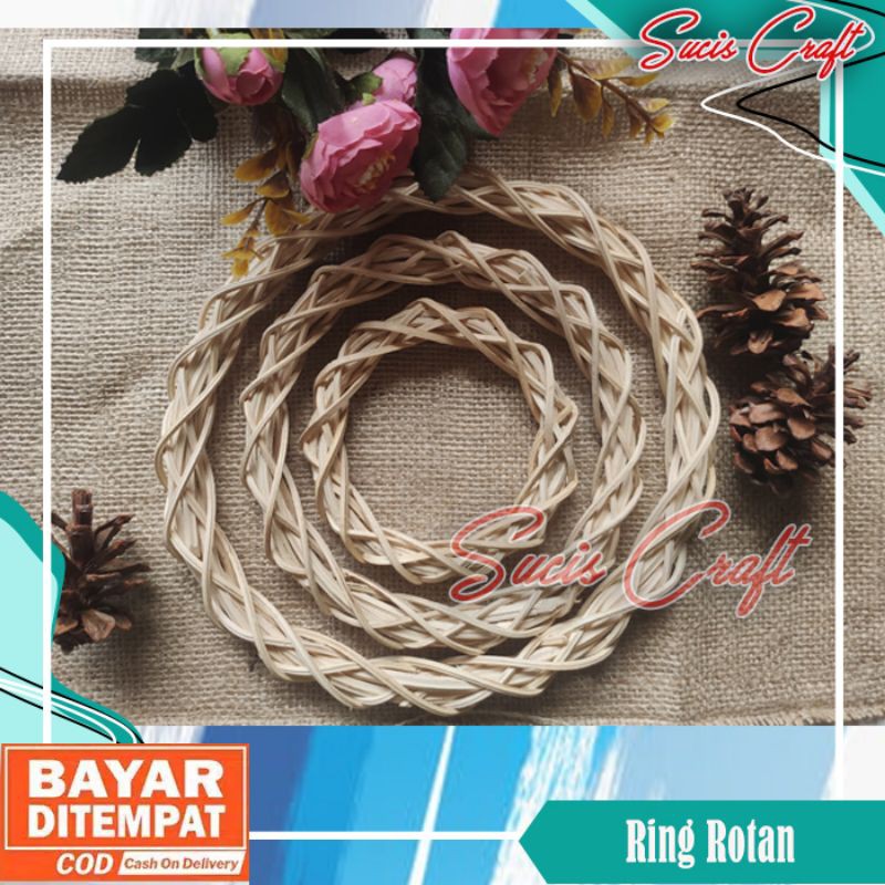 Jual RING ROTAN HIASAN MAHAR RUSTIC RUSTIK DEKORASI MAHAR | Shopee ...