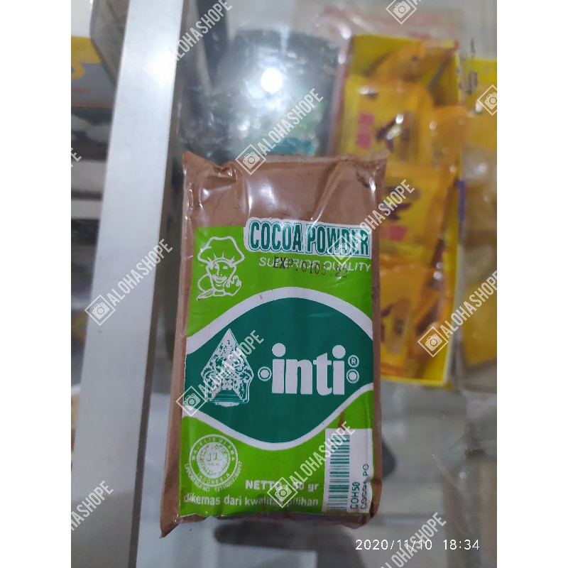 Jual COKLAT BUBUK INTI 50GR COCOA POWDER | Shopee Indonesia