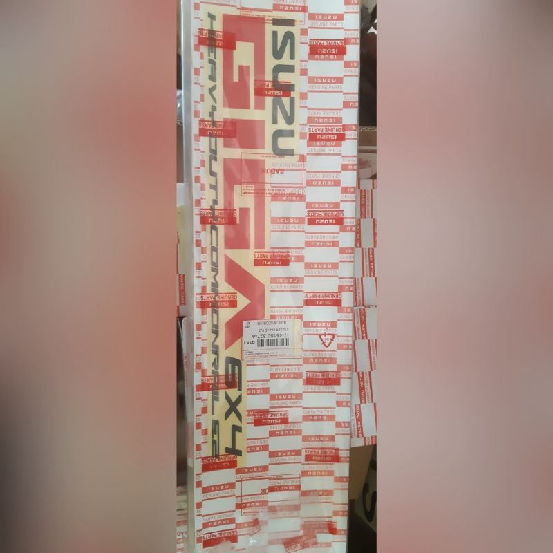 Jual Stiker Kabin ISUZU GIGA 6x4 Heavy Duty Commonrail E2 | Shopee ...
