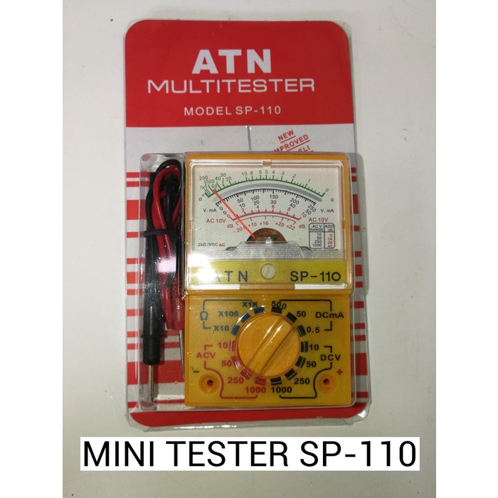 Jual Multitester Avometer Multimeter Analog SP - 110 | Shopee Indonesia