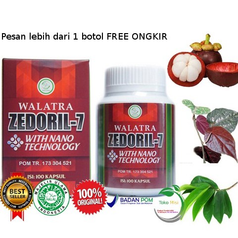 Jual ZEDORIL 7 Bersih Kanker ASLI Walatra | Shopee Indonesia