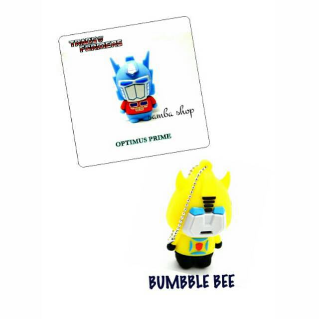 Jual FLASHDISK LUCU DAN UNIK TRANSFORMER OPTIMUS PRIME N BUMBLE BEE 3D ...
