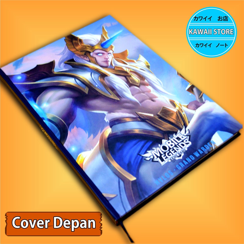 Jual Notebook / Pocket book Hard Cover Game MLBB HYLOS-GRAND WARDEN uk ...