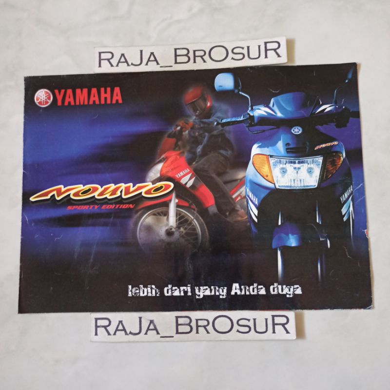 Jual Poster brosur katalog leaflet jadul lawas Yamaha Nouvo Lele 2003 | Shopee Indonesia