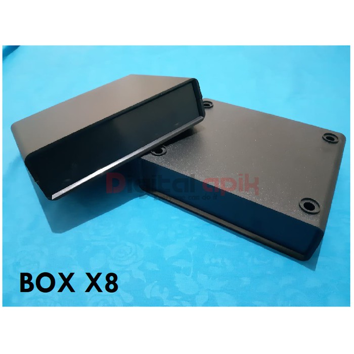 Jual Box X8 DIY Project Case Plastik Hitam X 8 Cocok utk LCD 16x2 ...