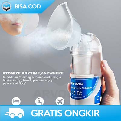 Jual ALAT NEBULIZER DEWASA DAN ANAK PORTABLE TAFFOMICRON MY-520A ORIGINAL | Shopee Indonesia