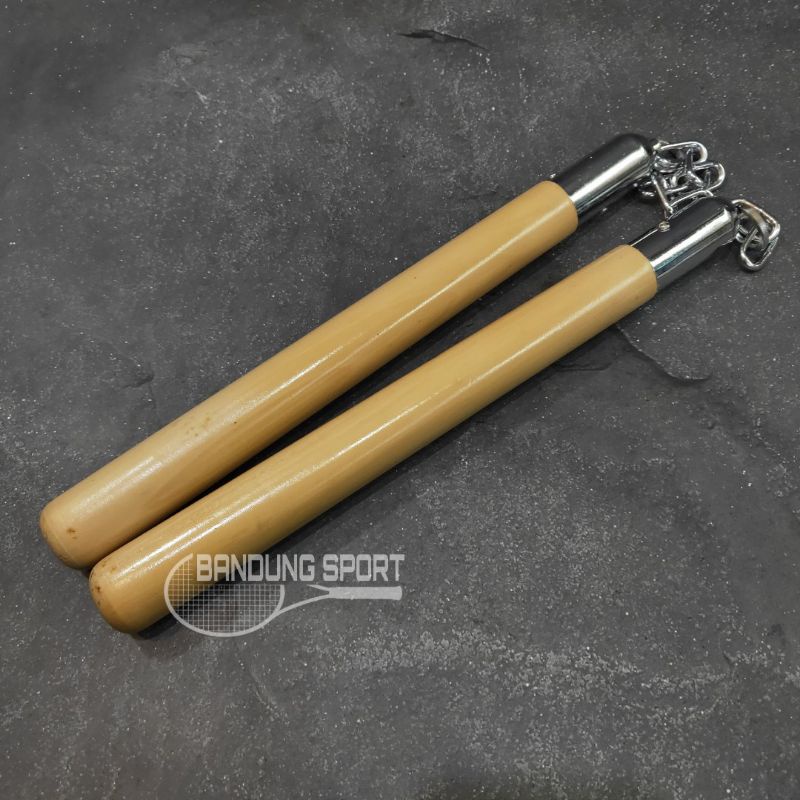 Jual Double Stick Dobel Stik Ruyung Kayu Putih / Nunchaku Yingcai ...