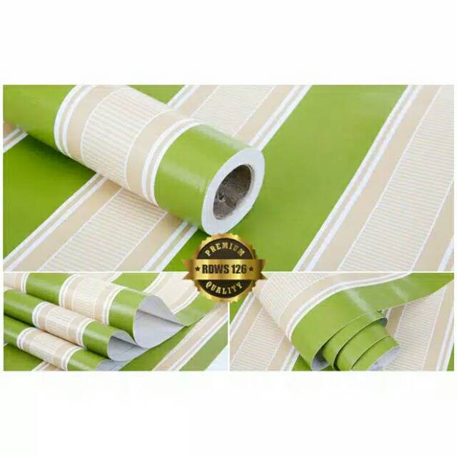Jual WALLPAPER STIKER DINDING SALUR HIJAU UKURAN 10 METERX45 CM | Shopee Indonesia