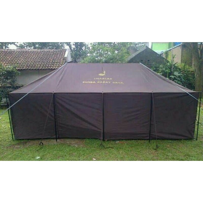 Jual Tenda Komando Regu Peleton - Pleton 4x6 1set | Tni Militer Pramuka ...