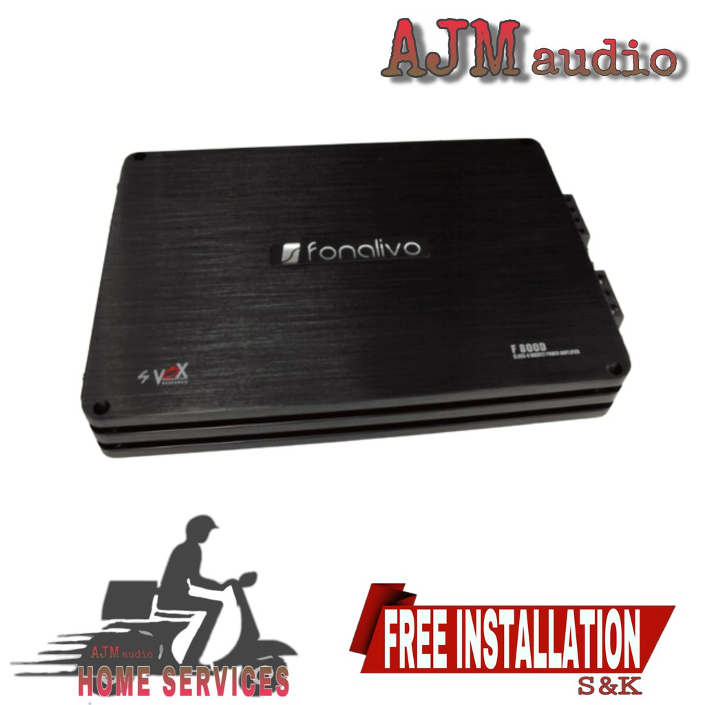 Jual Power Amplifier VOX FONALIVO Series F 800 D | Shopee Indonesia