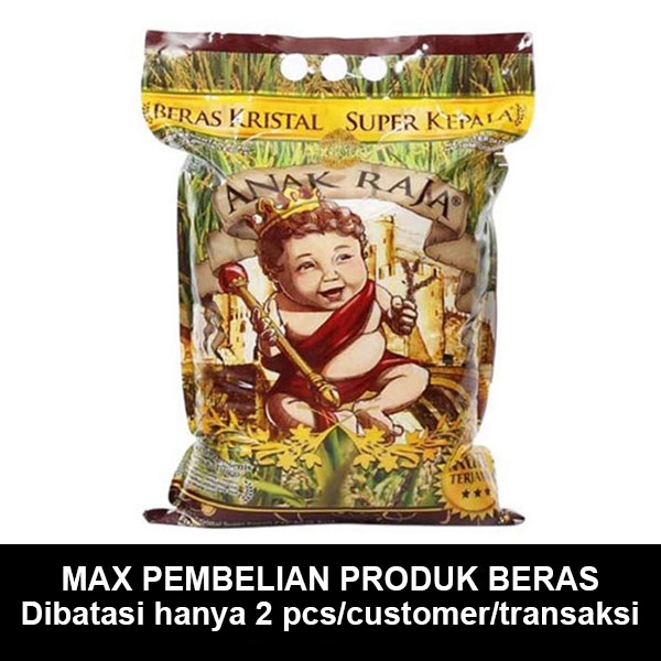 Jual BERAS ANAK RAJA SUPER KEPALA 5 kg | Shopee Indonesia