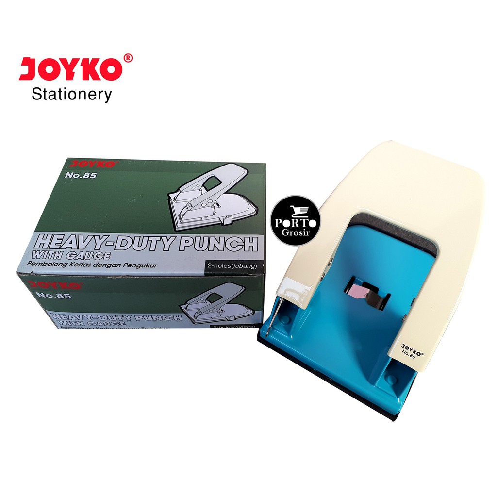 Jual Joyko Punch No.85 Heavy-Duty Puncher 2 Hole Pembolong Kertas ...