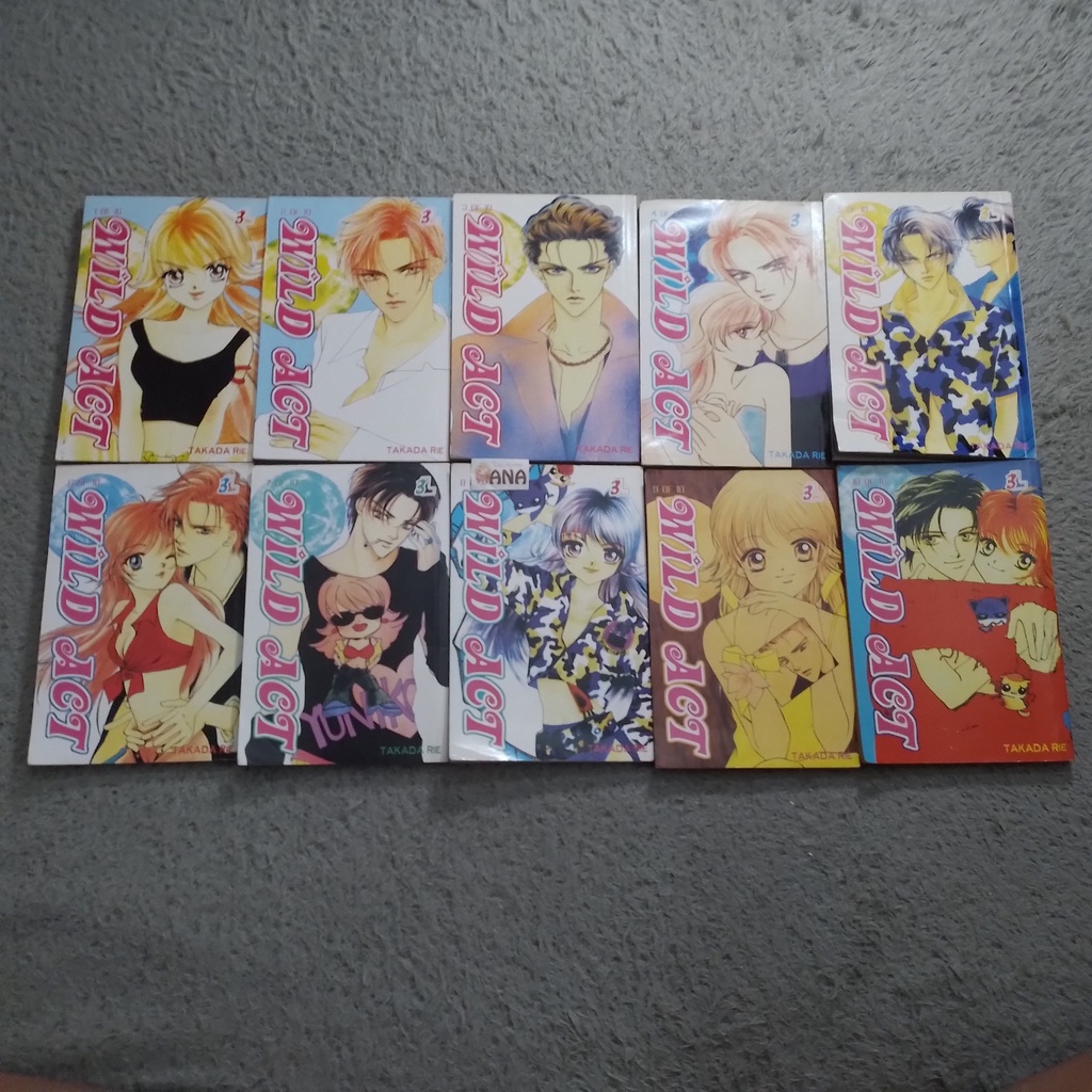 Jual Komik SET Wild Act 1-10 Tamat (Takada Rie) | Shopee Indonesia