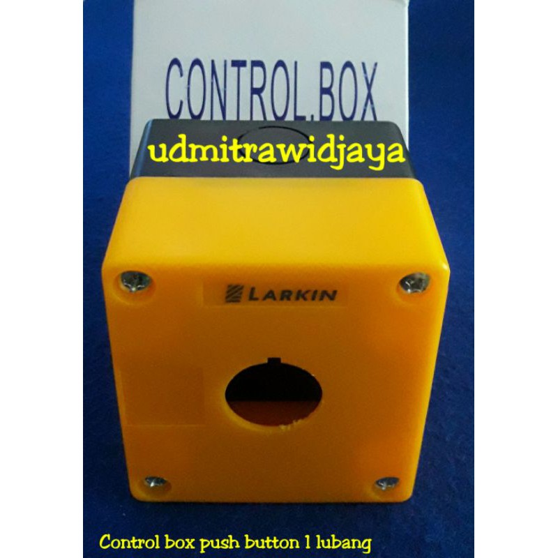 Jual CONTROL BOX PUSH BUTTON 1 LUBANG 22mm box control push button ...