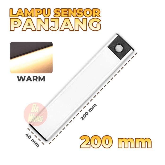 Jual Lampu LED Magnetic Sensor Light Otomatis Gerak Lemari Dinding ...