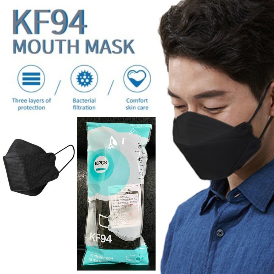 Jual Masker KF94 Korea isi 10 pcs Disposable masker | Shopee Indonesia