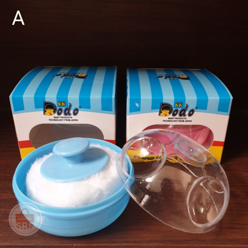 Jual TEMPAT BEDAK BAYI SINGLE PLUS SPONS BEDAK SINGLE DODO | NINIO ...