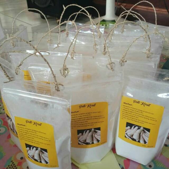 Jual Pati irut original 250gr /Tepung Irut/Tepung Angkrik/Tepung Garut ...