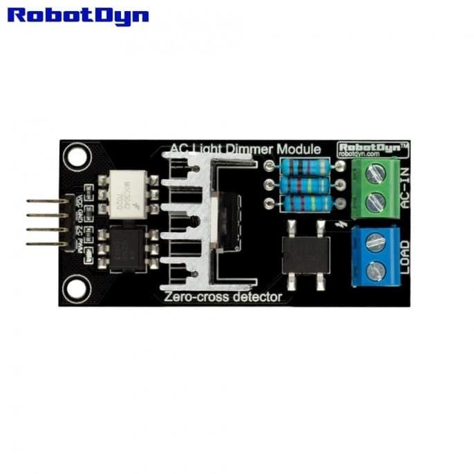 Jual ORIGINAL - Module Light Dimmer Lampu 220V AC 16A Input PWM 5V 3 3V ...