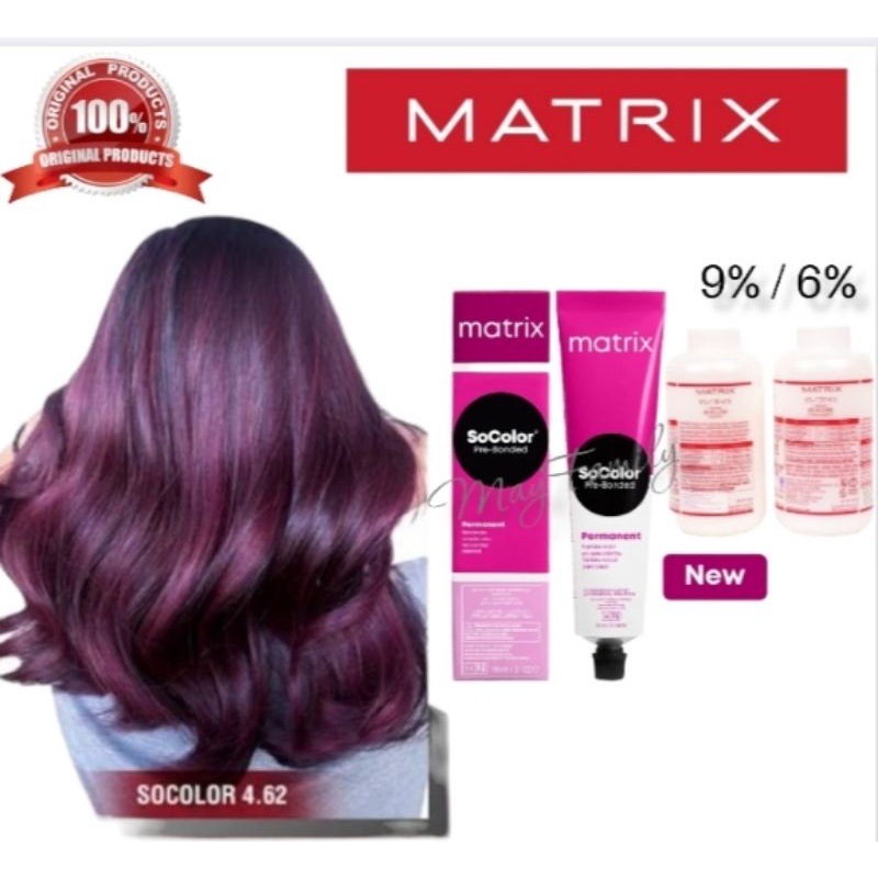 Jual Matrix Socolor 4.62 Red Violet Medium Brown Pewarna Rambut ...