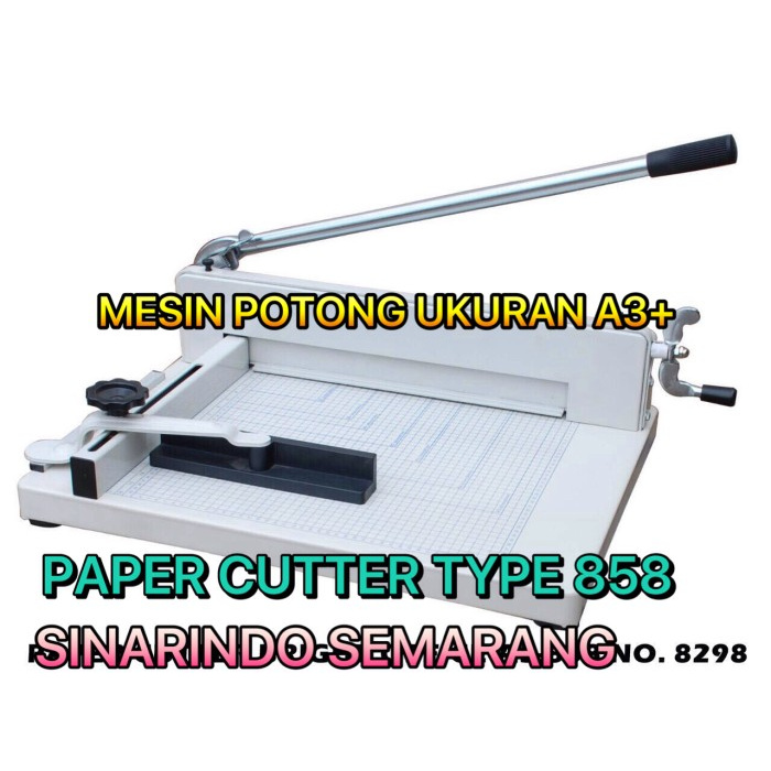 Jual Mesin Potong Kertas Type 858 A3+ | Shopee Indonesia
