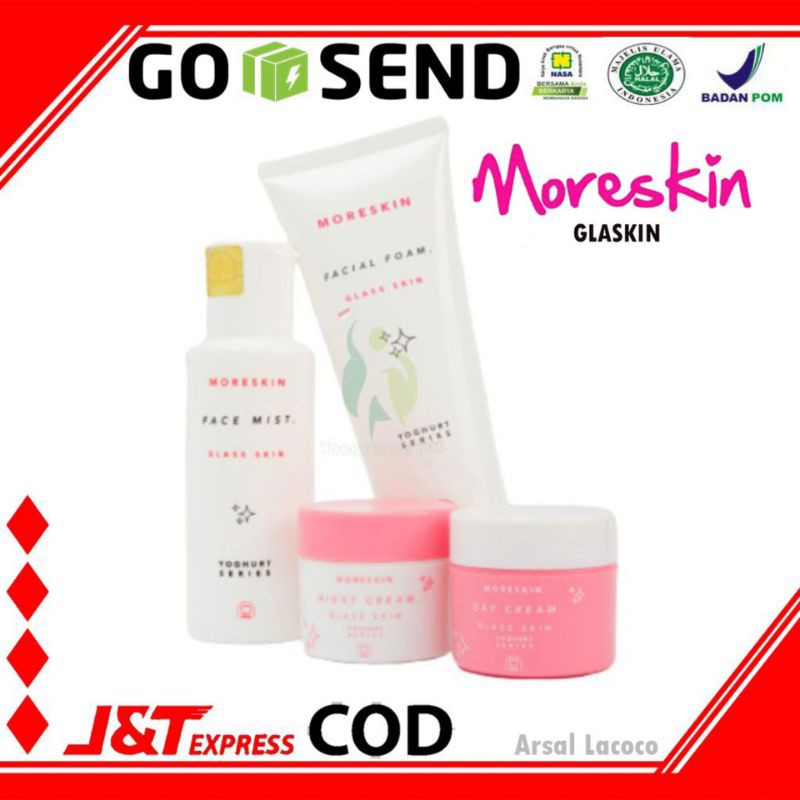 Jual PAKET MORESKIN GLASKIN MEMBERIKAN KESAN WAJAH TERLIHAT HALUS ...