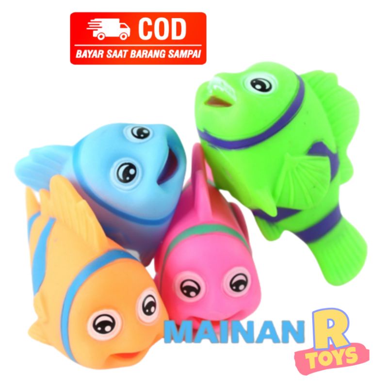 Jual MAINAN ANAK IKAN NEMO KARET CIT CIT B797 MAINAN IKAN NEMO ISI 4 ...