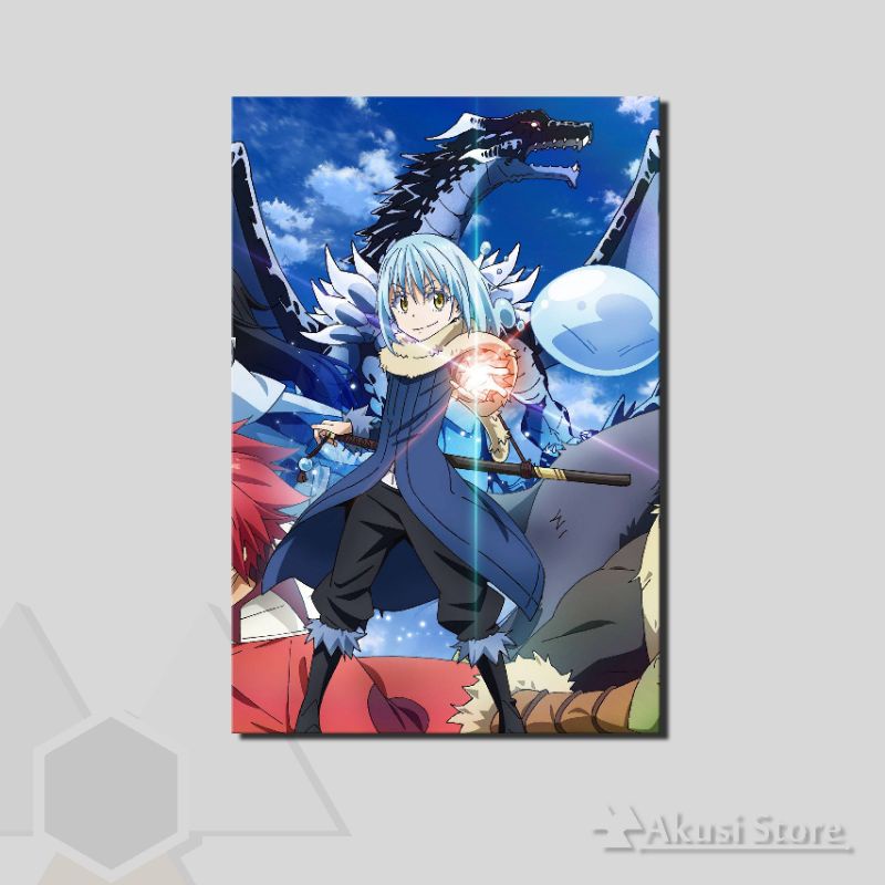 Jual Poster Kayu 20x30 cm anime Tensura / Tensei Shitara Slime datta ...