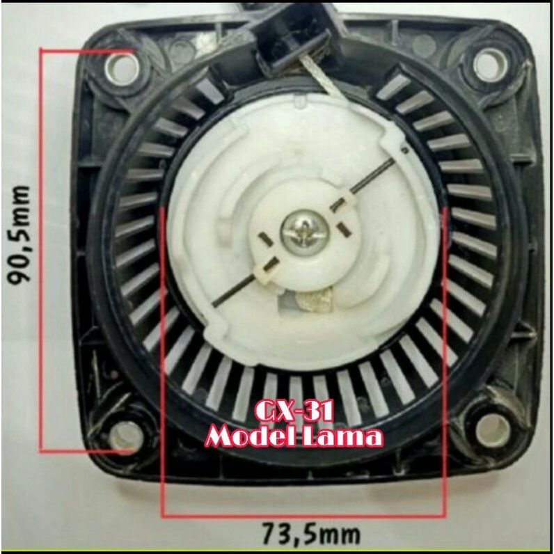 Jual Recoil Starter Assy Engkolan Tarikan GX 31 Mesin Potong Rumput 4 Tak | Shopee Indonesia