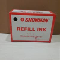 Jual Tinta Ink Snowman Boardmarker ( Refill INK Hitam ) | Shopee Indonesia