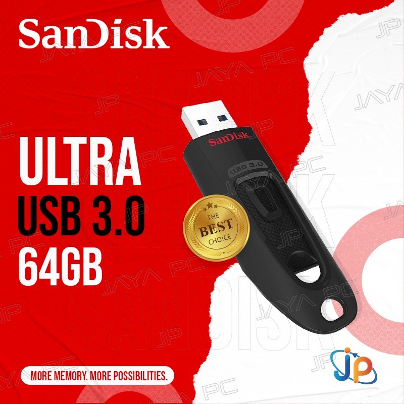 Jual Flashdisk Sandisk CZ48 64GB - Flash Disk 64 GB USB 3.0 | Shopee Indonesia