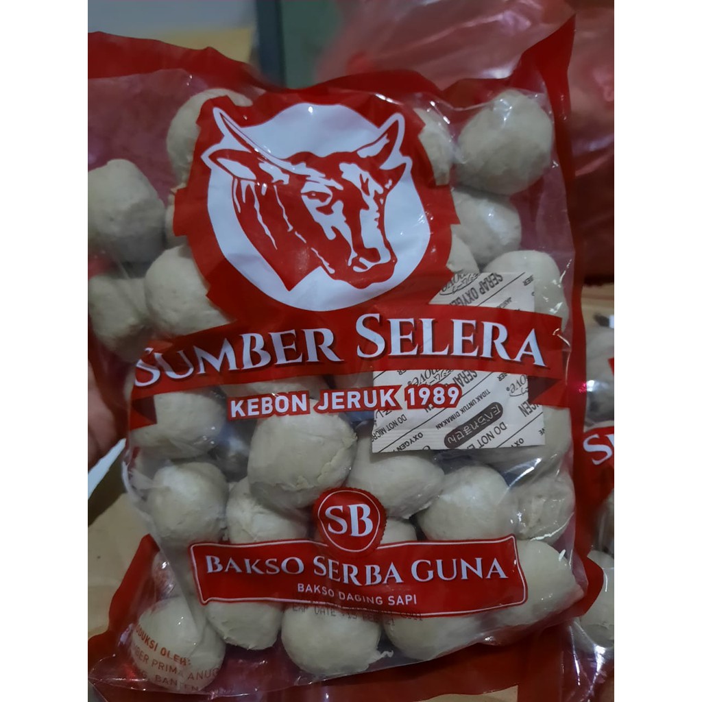 Jual SUMBER SELERA SB Bakso Serba Guna (Bakso Daging Sapi) 50pcs ...