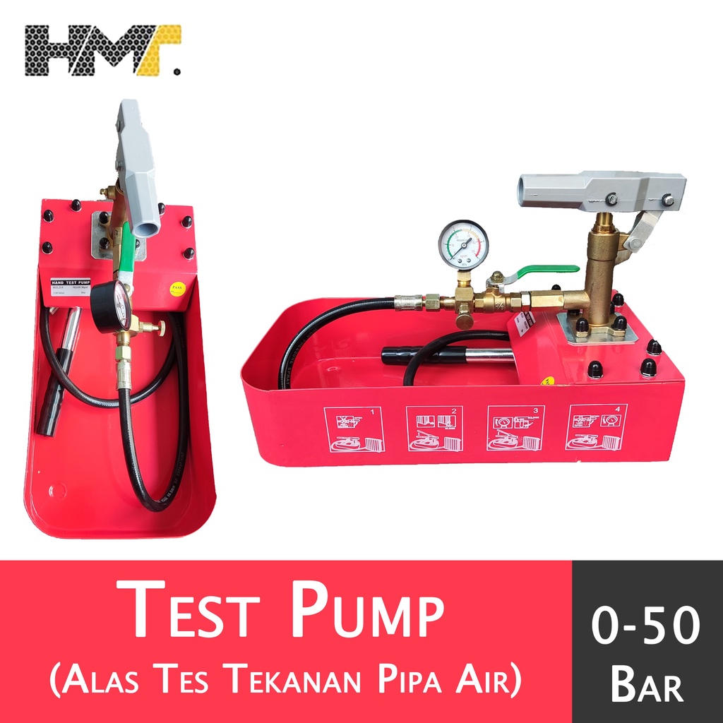 Jual SANDS Hydraulic Pressure Test Pump 50 bar / Alat Tes tekanan Pipa ...