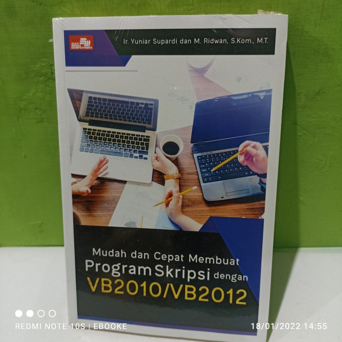 Jual buku komputer mudah dan cepat membuat program skripsi dengan VB ...