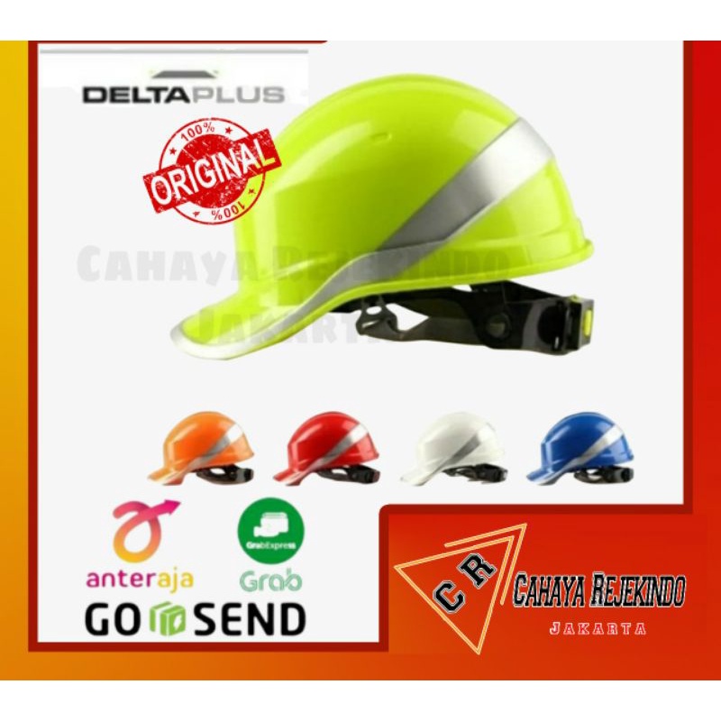 Jual Helm Proyek Delta Plus / Safety Helmet DELTA plus (Non Tali Dagu ...