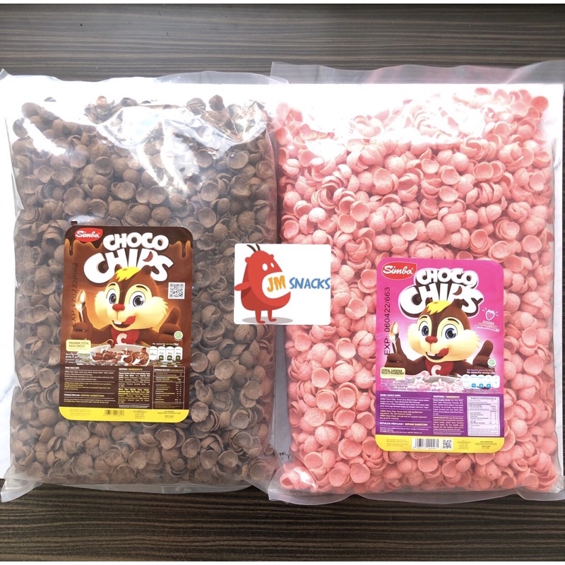 Jual [PROMO!!] Simba Choco Chips BULKY 1KG - sereal simba 1 kg nikmat ...