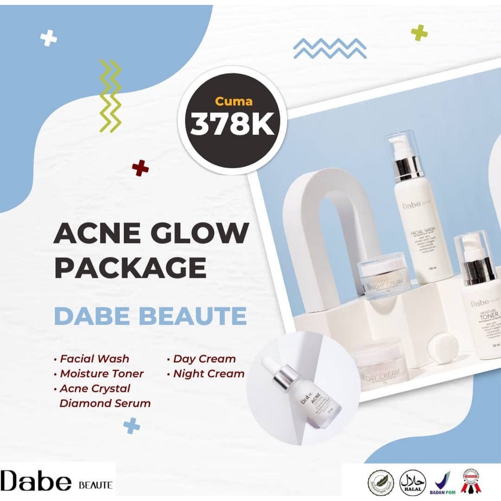 Jual DABE BEAUTE Acne Glow Package | Shopee Indonesia