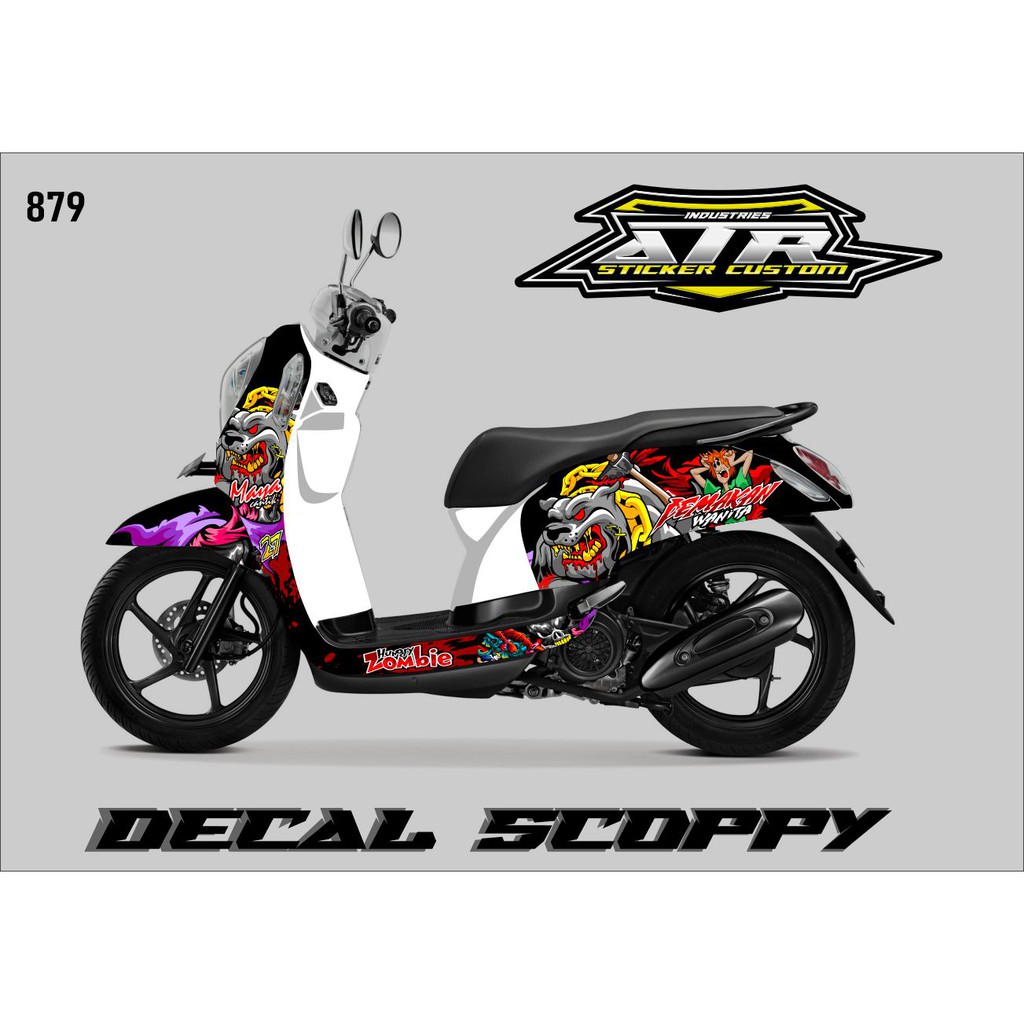 Jual DECAL SCOOPY DESIGN BULLDOGS SCOOBY- DOO | Shopee Indonesia