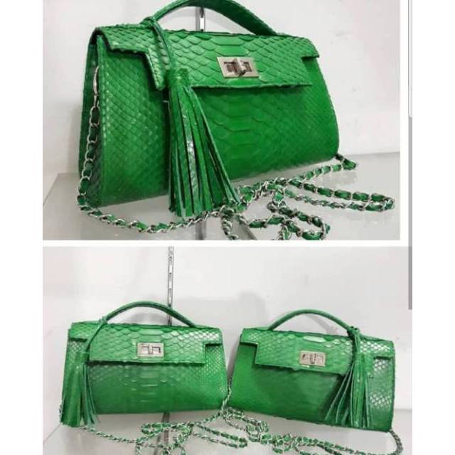 Jual Long Kelly Lebar Phyton Asli | Shopee Indonesia