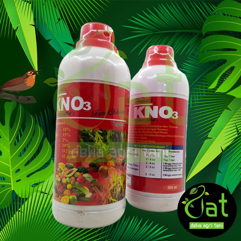 Jual PUPUK KNO3 CAIR KALIUM NITRATE 500 ML - FASE PERTUMBUHAN ...
