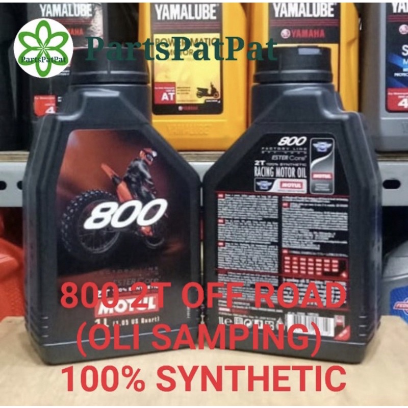 Jual OLI OIL MOTUL 800 2T FACTORY LINE OFF ROAD 1LT OLI SAMPING RACING ...