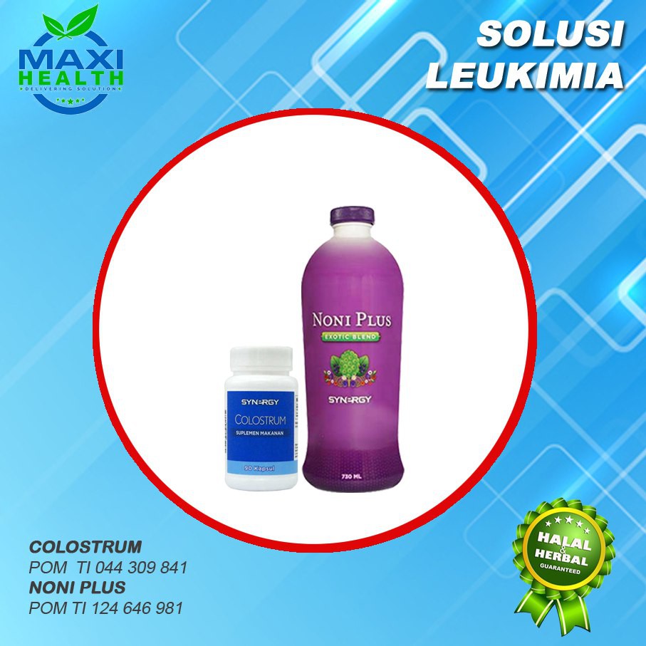 Jual Obat Kanker Darah Leukimia - Colostrum + Noni Plus MaxiPack ...
