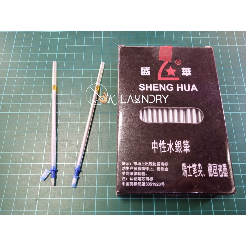 Jual Silver Pen Sheng Hua Refill Pen Penanda Pola | Shopee Indonesia