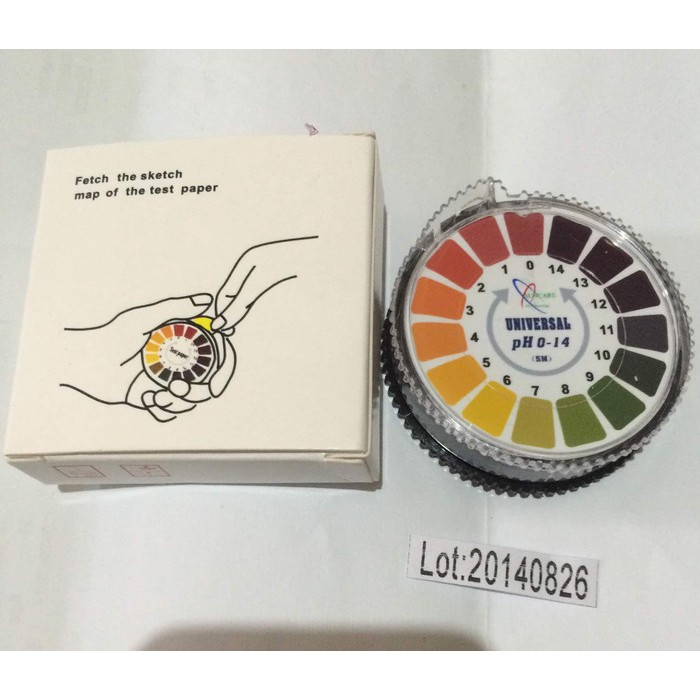 Jual Kertas Lakmus tester PH Paper Roll Indicator Universal Tester ...